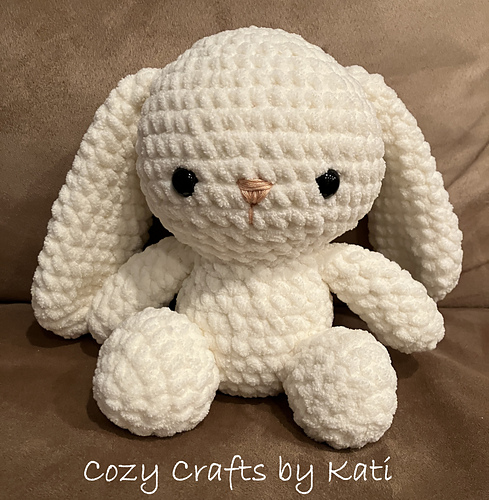 Ravelry: Benny, the Sitting Bunny pattern by Cozy Crafts by Kati