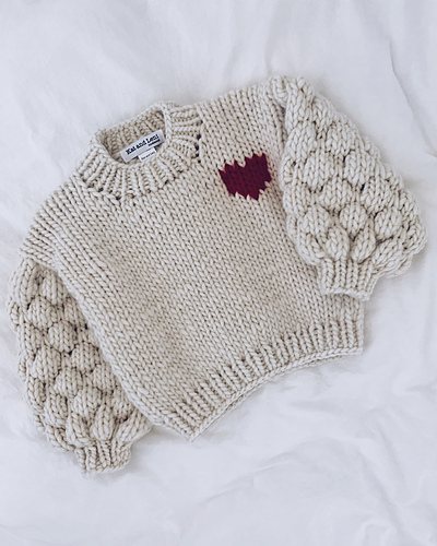 Ravelry: Mini Hubble Bubble Jumper pattern by Katharina von Blumenthal