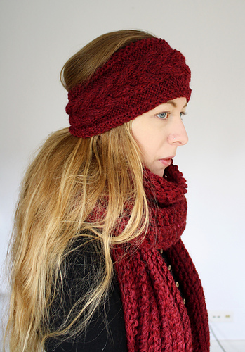 Ravelry: Corn Rows Headband pattern by Emma Sadler