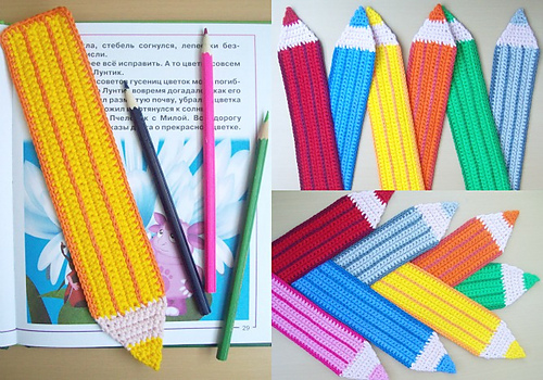 Ravelry: 017 Pencil Bookmark pattern by LittleOwlsHut