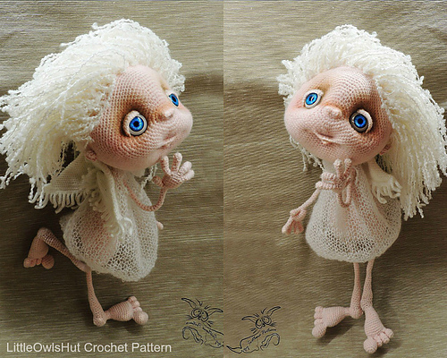 Ravelry: 148 Angel Shu Doll pattern by LittleOwlsHut