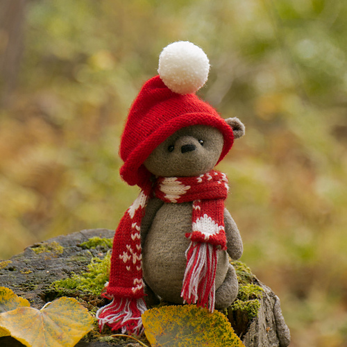 Ravelry: 195 Proshka the Bear pattern by LittleOwlsHut