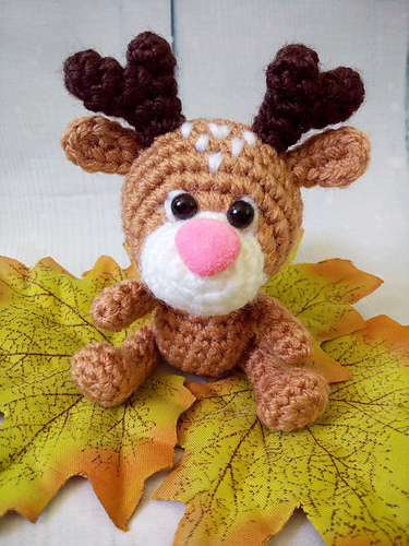Ravelry: 237 Little Deer Rudolf pattern by LittleOwlsHut
