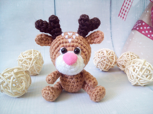 Ravelry: 237 Little Deer Rudolf pattern by LittleOwlsHut