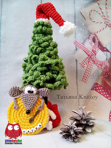 Ravelry: 242 Christmas tree pattern by LittleOwlsHut
