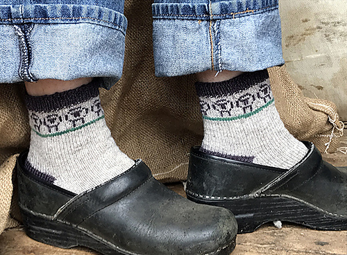 Ravelry: Putney Flock Socks pattern by Larisa Demos