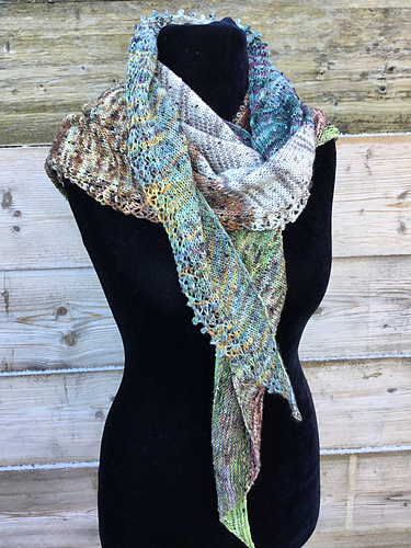 Ravelry: The Beginning Shawl pattern by Kate Whiting Designs