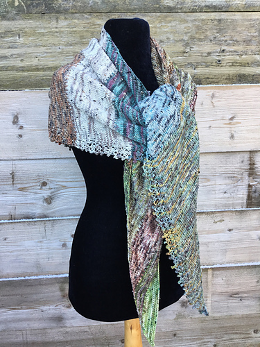 Ravelry: The Beginning Shawl pattern by Kate Whiting Designs