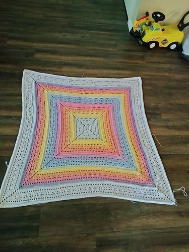 Ravelry: Romantic Square Blanket pattern by Martina Supova