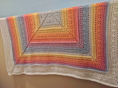 Ravelry: Romantic Square Blanket pattern by Martina Supova