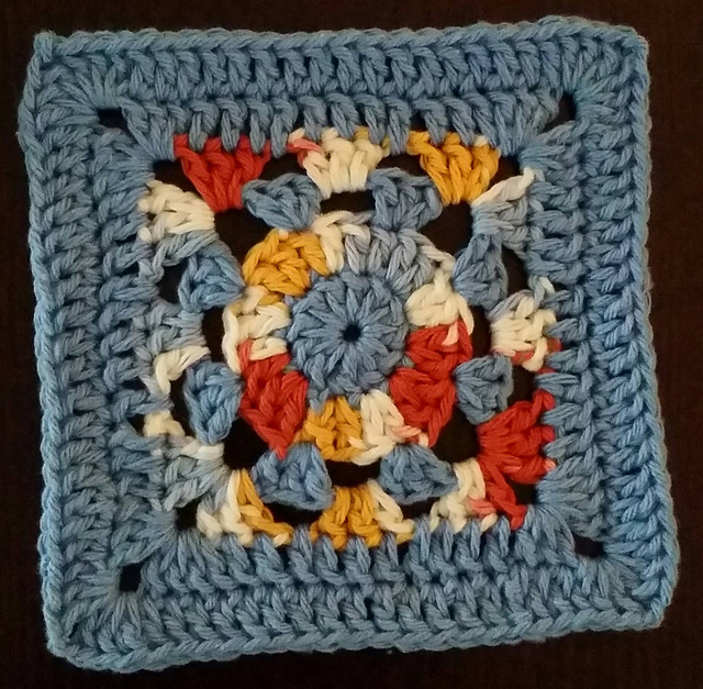 Ravelry: Cartwheel Square pattern by Kate Sinclair