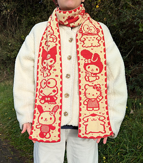 Ravelry: Cute Anime Mascot Scarf pattern by Katharina Kuntz