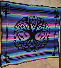 Ravelry: Tree of Life Blanket pattern by Kathleen Fields