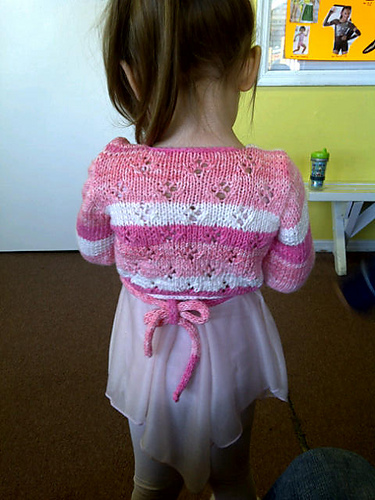 Ravelry: Toddler Ballet Wrap pattern by Eileen Casey