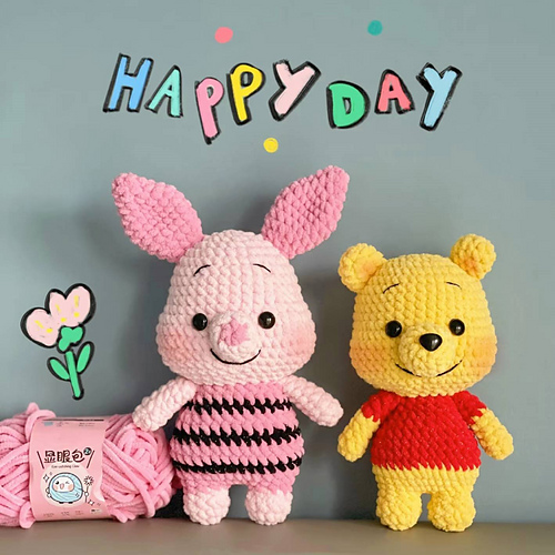 Ravelry: Winnie the Pooh pattern by Kathy Leung