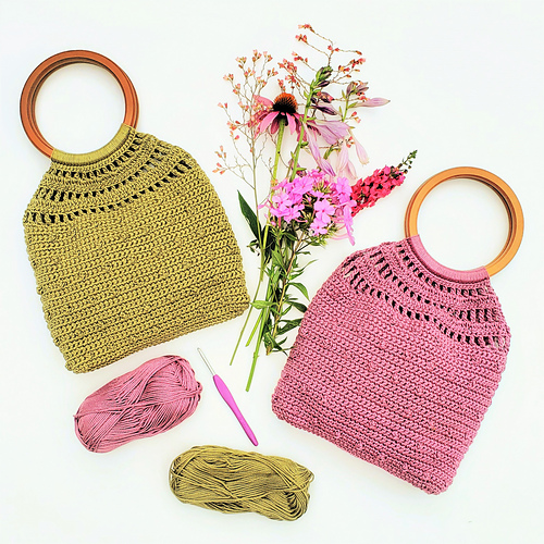 Ravelry: Garden Party Bag pattern by Kathy Olivarez