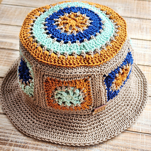 Ravelry: Reel Time Bucket Hat pattern by Kathy Olivarez