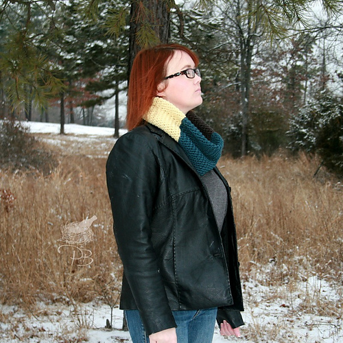 Ravelry: Hemingway Color Block Cowl pattern by Katie Rogers