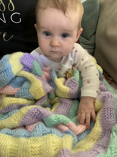 Ravelry: Jordan Baby Blanket pattern by marianna mel