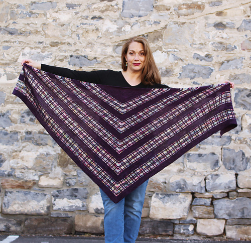 Ravelry: Arcade Shawl pattern by Katy H. Carroll