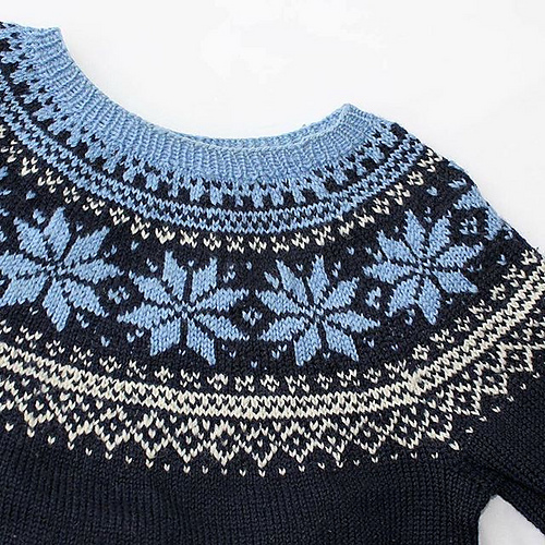 Ravelry: Norwegian Girl Sweater pattern by Katrinine