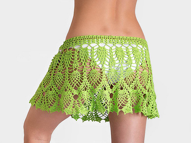Ravelry: Crochet beach skirt pattern by Ekaterina Fedotova