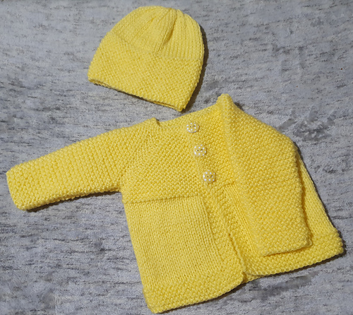 Ravelry: Babbity Baby Jacket pattern by marianna mel