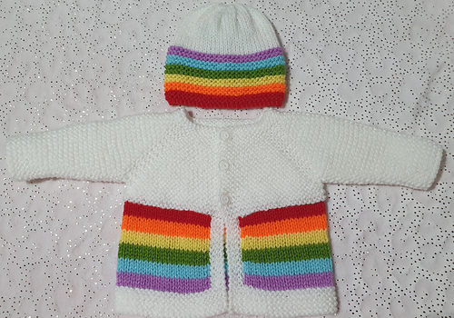Ravelry: Babbity Baby Jacket pattern by marianna mel