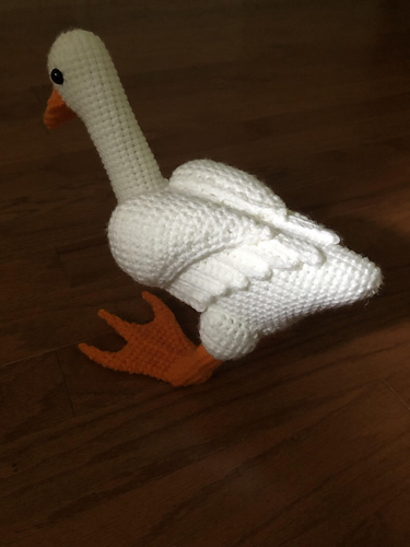Ravelry: White Goose and Canada Goose pattern by Katya McGuane