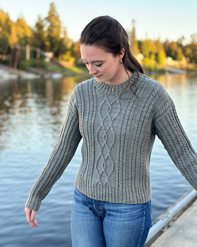 Ravelry: Tryon Creek Pullover pattern by Kay Hopkins