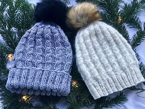 Ravelry: Mock Cable Hat pattern by Kay Hopkins