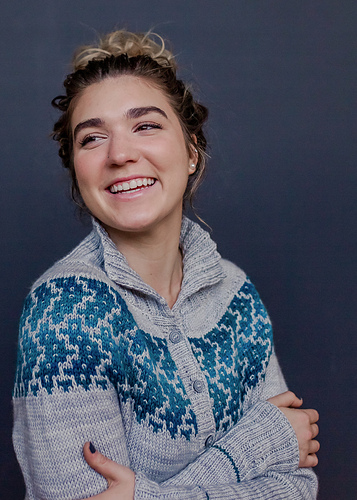 Ravelry: Columbia River Jacket pattern by Kay Hopkins