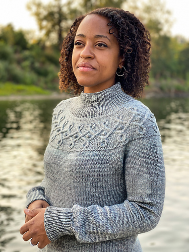 Ravelry: Bobble Loop Sweater pattern by Kay Hopkins