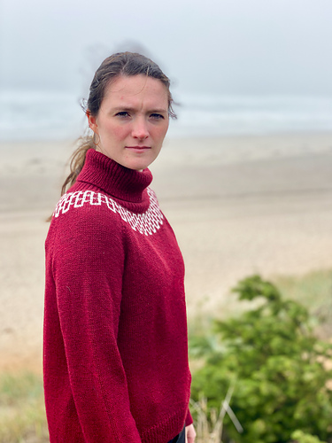 Ravelry: Forbidden Cliffs Sweater pattern by Kay Hopkins