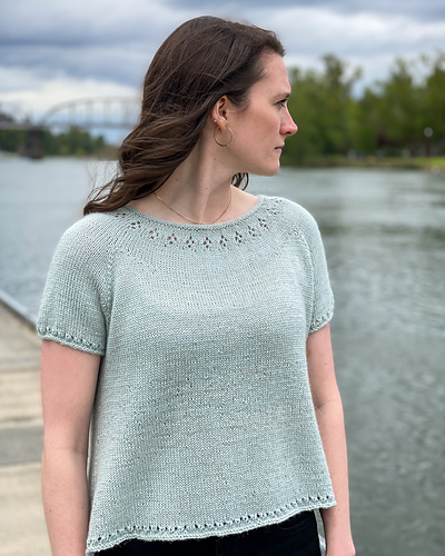 Ravelry: Trillium Lake pattern by Kay Hopkins