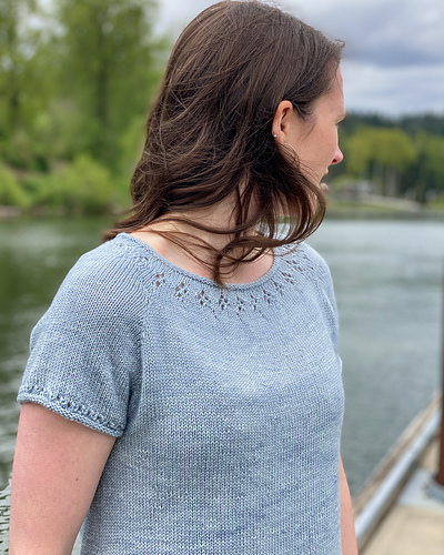 Ravelry: Trillium Lake pattern by Kay Hopkins
