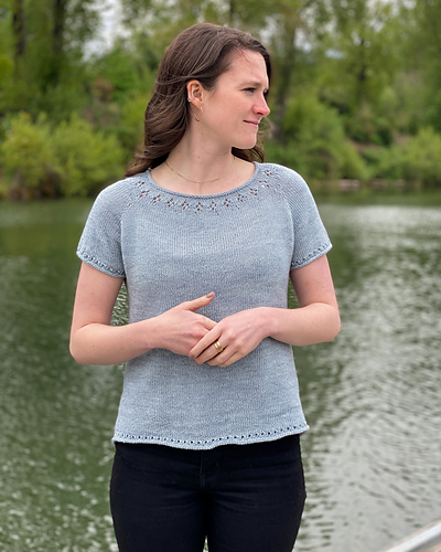 Ravelry: Trillium Lake pattern by Kay Hopkins