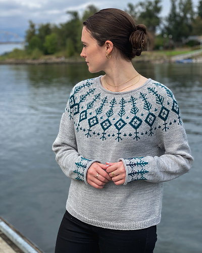 Ravelry: Frozen Lake pattern by Kay Hopkins