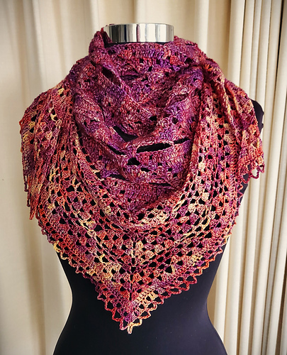 Ravelry: Tree of life shawl pattern by Kaye Adolphson