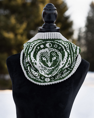 Ravelry: Owl Nouveau Cowl (Knit) pattern by Mary P. Hunt