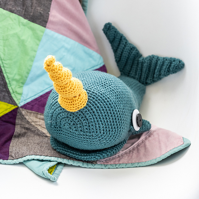 Ravelry: Norbert the Narwhal pattern by Brenda K. B. Anderson
