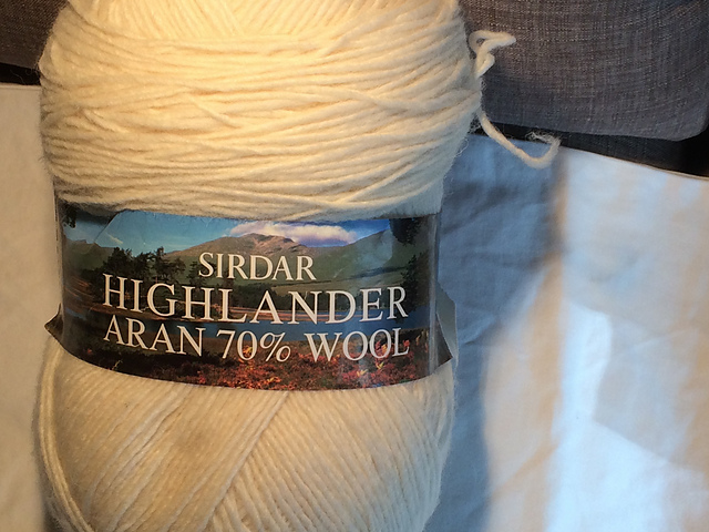 Ravelry: Sirdar Highlander Aran 70% Wool