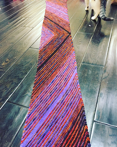 Ravelry: Garter Gradient Scarf pattern by Trisha Mitberg