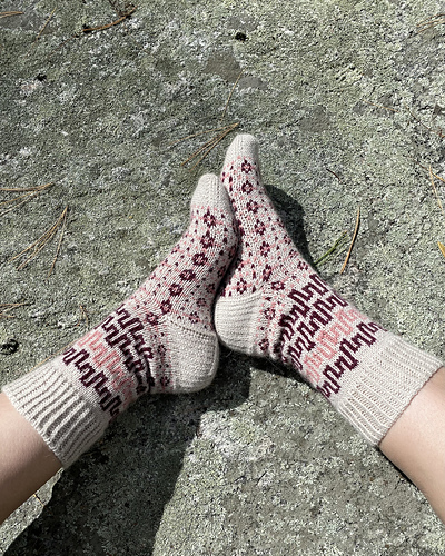 Ravelry: London Memories Socks pattern by Zanete Knits