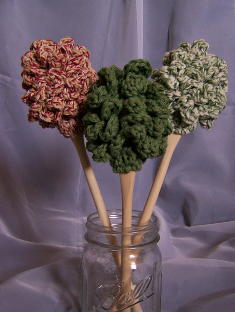 Ravelry: Crochet Wooden Spoon Cover pattern by Kelly Nail