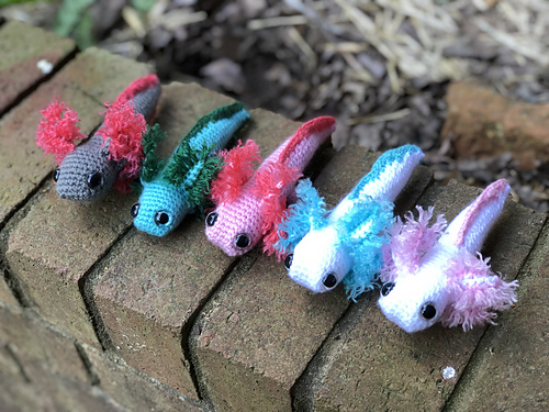 Ravelry: Axolotl pattern by Kelsey Le