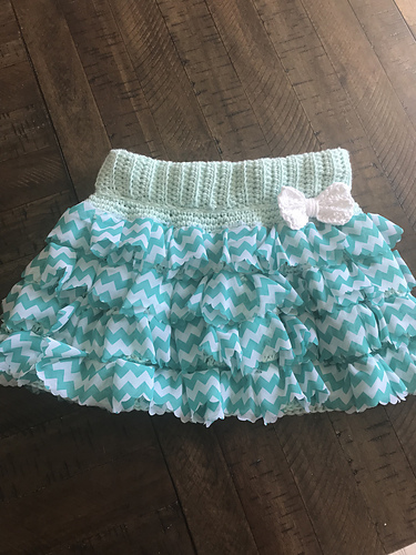 Ravelry: Sassy Ruffle Skirt pattern by Kinga Erdem