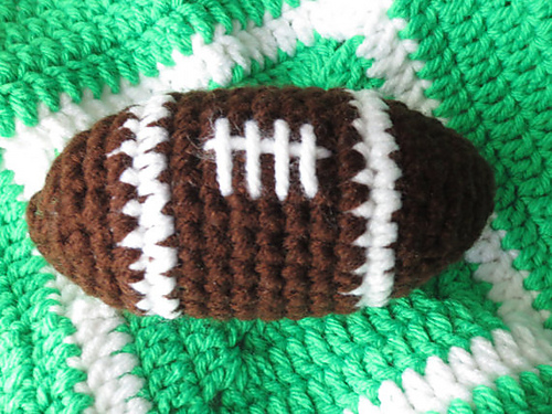Ravelry: Football Lovie pattern by Alissa Clevenger