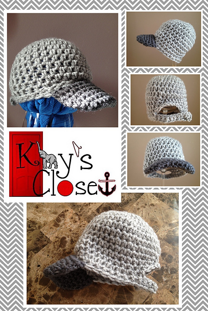 Ravelry: Baseball Cap pattern by Khy's Closet