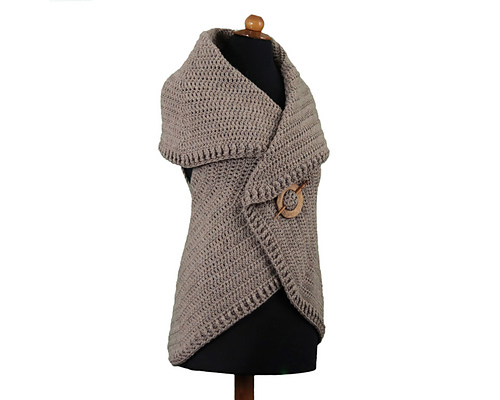 Ravelry: The Simplicity Round Cardigan S - 5XL pattern by Kiki Crochet ...